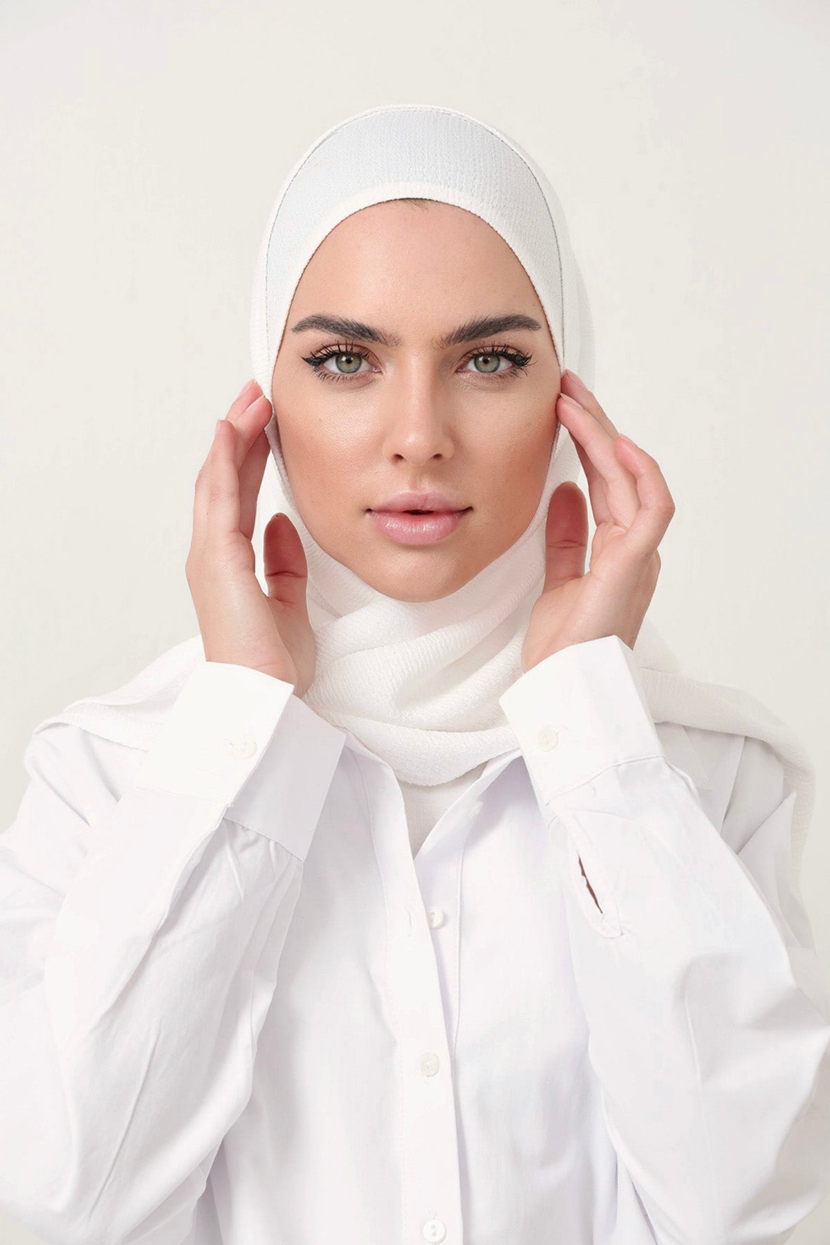 Easy Breezy Hijab - White