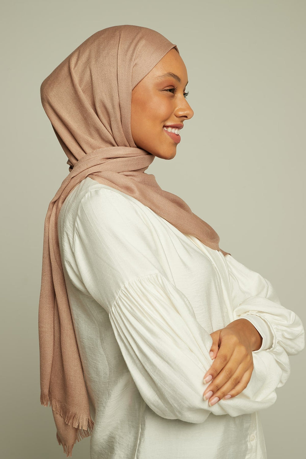 Pashmina Hijab - Tan
